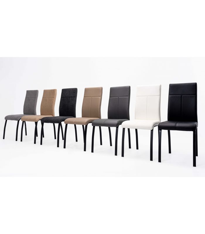 Silla Comedor New Intruder Black| Factormueble