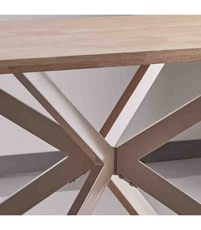 Mesa de Centro Eme - Patas Crema - ENVÍO GRATIS | Factormueble